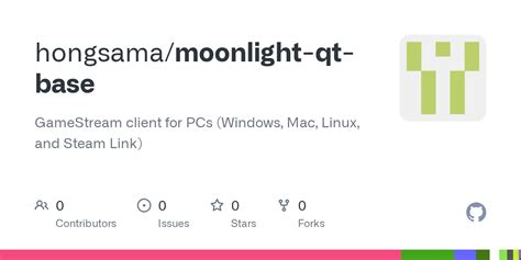 Github Hongsamamoonlight Qt Base Gamestream Client For Pcs Windows