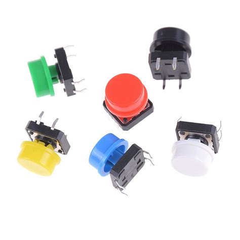 Chave Botão Push Button 12mm A Prova Dagua Bit Maker Arduinos Módulos Sensores 3d E