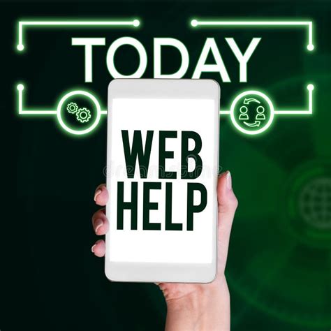 Text Caption Presenting Web Help Conceptual Photo Procedural Or