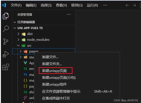 Uniapp开发 使用vscode代替hbuilderx开发工具appreportinvalidtitle Csdn博客