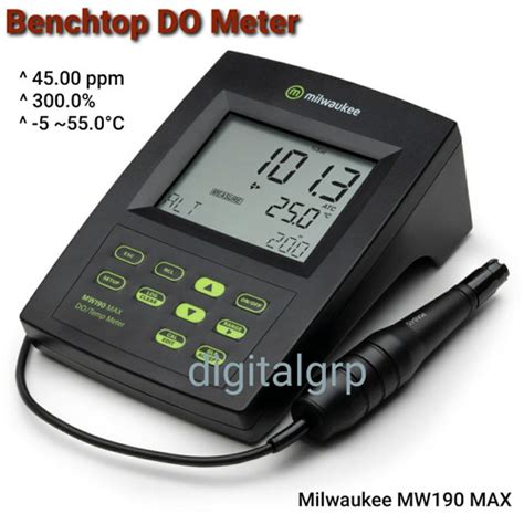Jual Dissolved Oxygen Meter Mw190 Max Benchtop Do Meter And Bod Meter Jakarta Barat