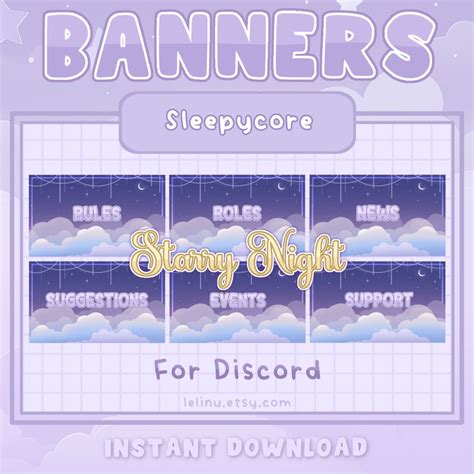 Discord Purple Banners Etsy