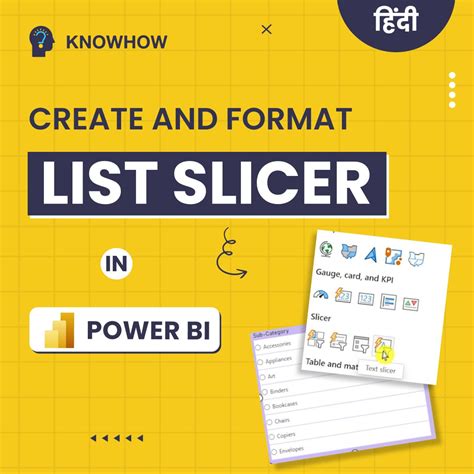 Powerbi Datavisualization Listslicer Powerbidashboard Dataanalytics… Knowhow Academy