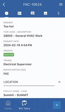 Task Details For WebTMA Mobile TMA Systems