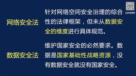 爱智数据网络法 的想法 《网络安全法》与《数据安全法》的关系 知乎