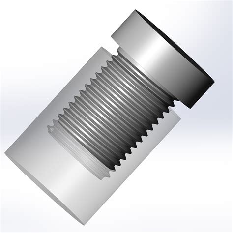 Solidworks External Thread Feature At Laurie Hamlett Blog