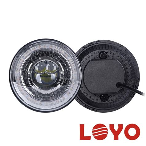Купить Фары LED LOYO DRAGON EYE CHROME SILVER (7 дюймов LOYO LY-DE7-001 ...
