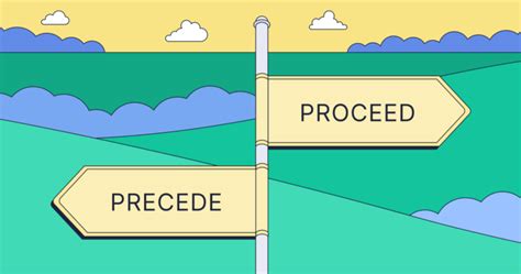 “proceed” Vs “precede” Whats The Difference Grammarly