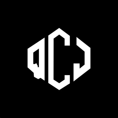 Qcj Letter Logo Design With Polygon Shape Qcj Polygon And Cube Shape Logo Design Qcj Hexagon