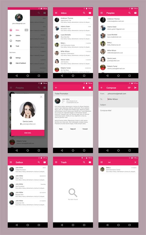 Android Material Ui Template 4 0 By Dream Space Codecanyon