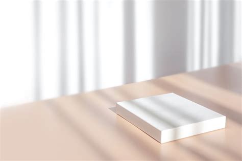 그림자와 파스텔 배경에 추상빈 흰색 연단 제품 프레젠테이션을 위해 스탠드를 모의합니다 3d 렌더 최소한의 개념 제품을 표시합니다 0명에 대한 스톡 사진 및 기타 이미지