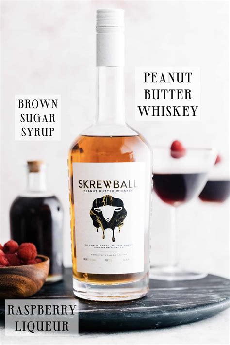 Peanut Butter And Jelly Cocktail Skrewball Peanut Butter Whiskey Drink
