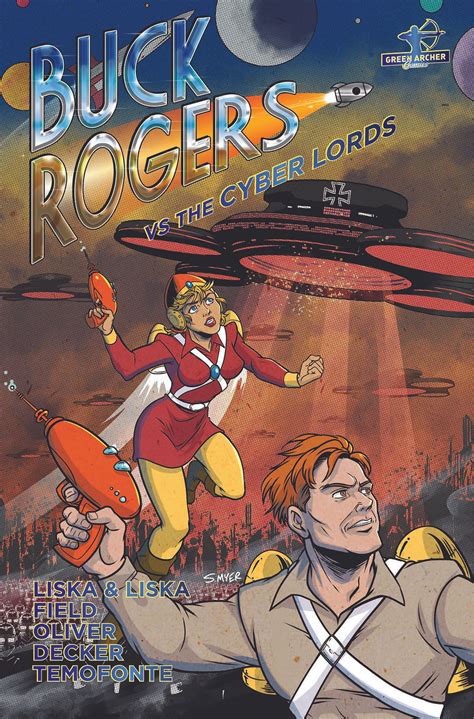 Print Buck Rogers Sarah Myer Cover Green Archer Comics