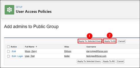 User Access Policies Certifycrm