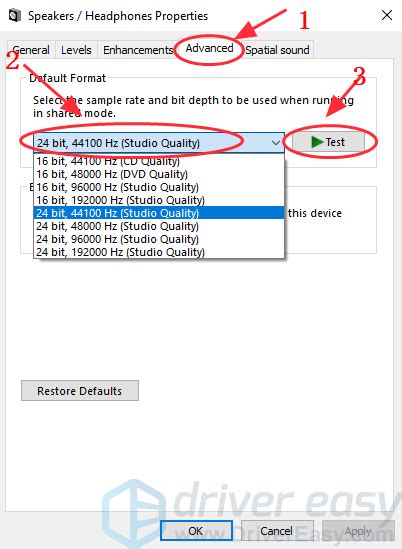 Solved Hp Laptop Sound Not Working In Windows Driver Easy