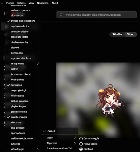 Bug Disable Video Toggle Doesnt Work · Issue 1377 · Th Chyoutube