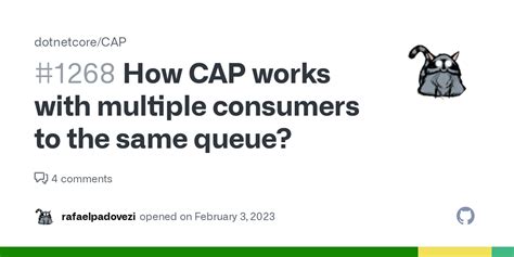 How CAP Works With Multiple Consumers To The Same Queue Issue 1268