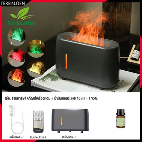 Aroma Diffuser⚗️ เครื่องพ่นอโรม่า Usb เครื่องทําความชื้น เครื่องพ่นไอน้ําอโรม่า ด้วยไฟสี น้ํามัน