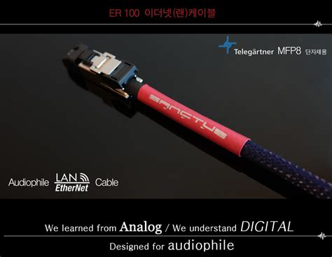 MM Lover Music And Movie Lover ER100 Ethernet Cable