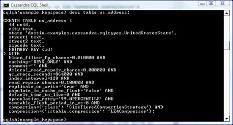 Inspired By Actual Events Custom Cassandra Data Types