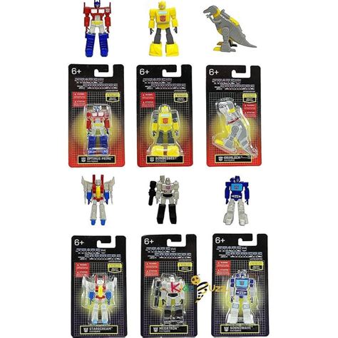 6 Pack Transformers Limited Edition Mini Figures Optimus Prime