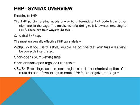 php introduction pptx