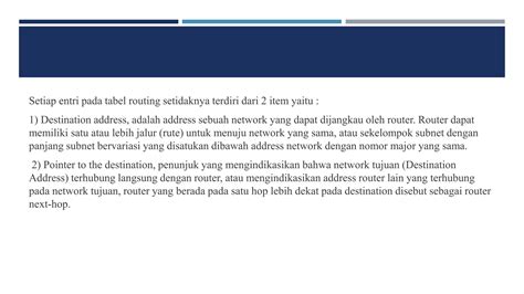 Routing Statis Vs Routing Dinamis Pptx