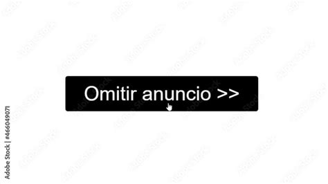 Spanish Mouse Cursor Slides Over And Clicks Skip Ad Device Screen View Of Cursor Clicking