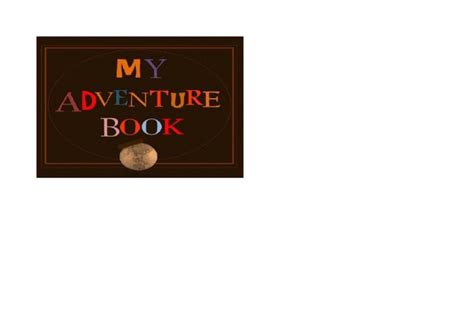 My Adventure Book Pdf