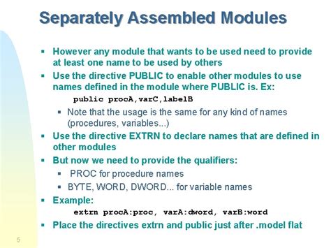 Modular Programming Stack Frames And Highlevel Language Interfacing