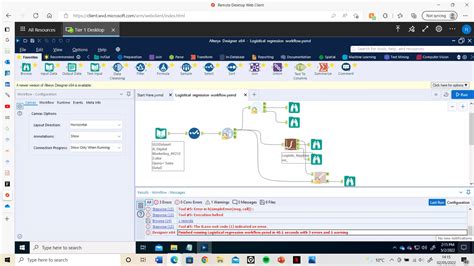 Error Code In Logistical Regression Alteryx Community