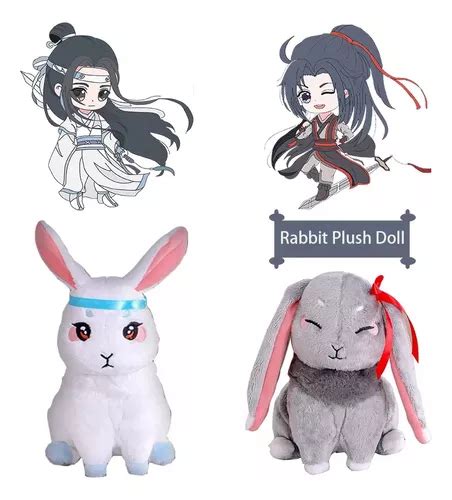 Mo Dao Zu Shi Peluche Conejo Mxtx Daniel Lan Zhan And Wei Wuxi Envío Gratis