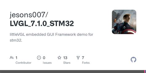 Github Jesons007lvgl710stm32 Littlevgl Embedded Gui Framework Demo For Stm32