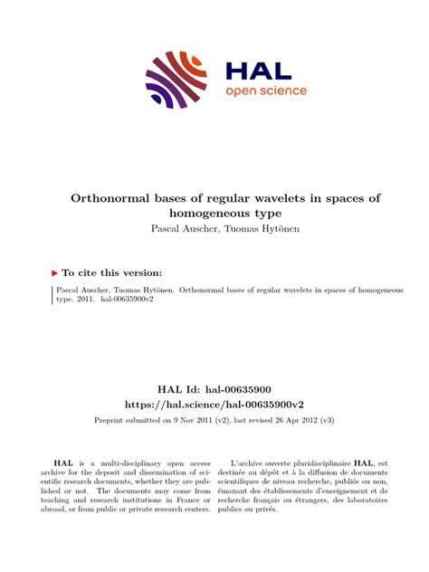 B Spline Wavelets Pdf Measure Mathematics Geometry
