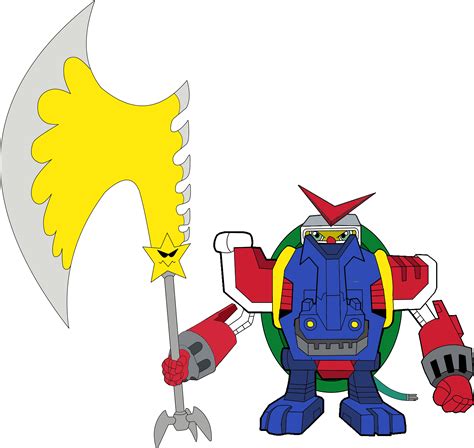 Shoutmon X Starmon Digimon Xros Wars Digimon Absurdres Highres Armor Axe Digimon