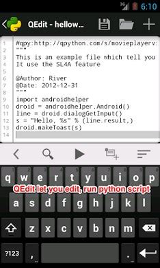 QPython Python For Android APK Download For Android