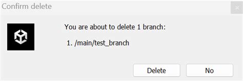 Deleting Branches Unity Services Unity Discussions