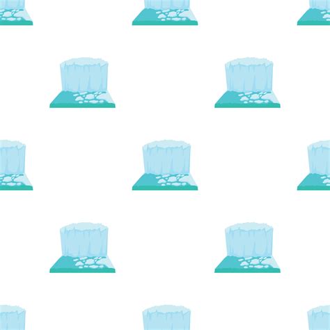 Iceberg Pattern Seamless Vector 15065801 Vector Art At Vecteezy