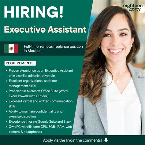 1840 and company on linkedin remotework freelancing executiveassistant mexico joinourteam