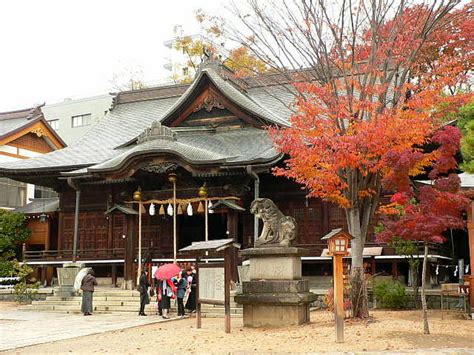 松本 四柱神社 天空仙人の神社仏閣めぐり Yohashira Jinja Shrine