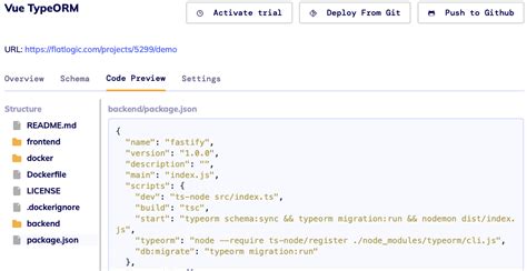 How To Create Vue Nodejstypeorm Postgresql Application Tutorials Flatlogic Doc
