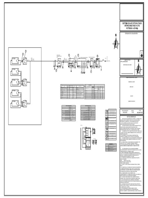 Ejemplo De Diagrama Unifilar Pdf Energia Electrica Ingeniería