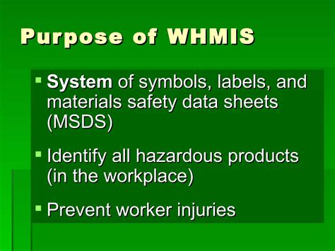Whmis Symbols Ppt