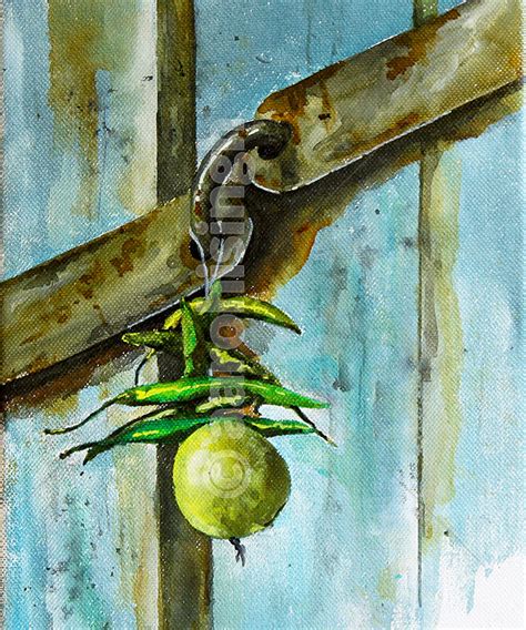 Nimboo Mirchi 5 Art By Aarohi