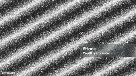 블랙 노이즈 스티플 도트 하프톤 그라디언트 벡터 텍스처 스트라이프 배경 점묘 기법에 대한 스톡 벡터 아트 및 기타 이미지 점묘 기법 그라데이션 다층 효과 Istock