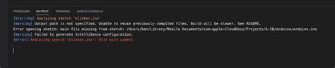 Verify Upload Keeps Looking For An O File · Issue 1583 · Microsoft Vscode Arduino