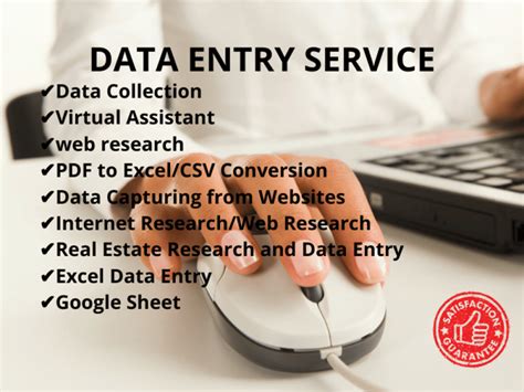 Data Entry Data Collection Services Upwork