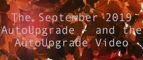 The New Autoupgrade Utility In Oracle 19c