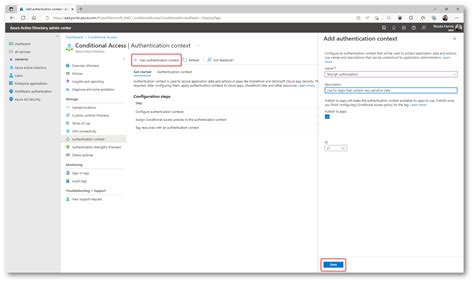 Utilizzare Azure Ad Authentication Context Per Proteggere Laccesso