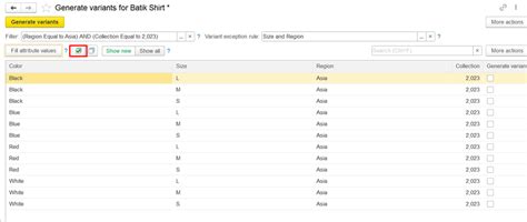 How To Generate Product Variants Based On 3 Additional Attributes And Use Exception Rules Xwiki